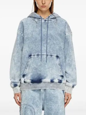 DIESEL® D-um-rib Denim Hoodie