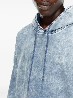 DIESEL® D-um-rib Denim Hoodie