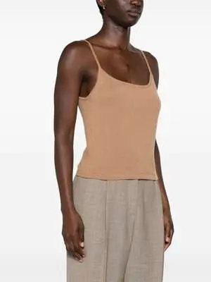 TEDDY CASHMERE Rapallo Tank Top - Brown