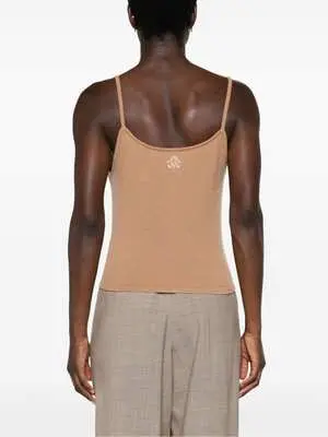 TEDDY CASHMERE Rapallo Tank Top - Brown