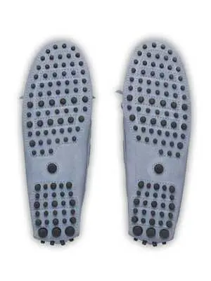 Car Shoe Suede Driving Shoes - Blue