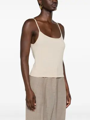 TEDDY CASHMERE Rapallo Tank Top - Neutrals