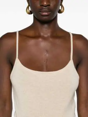 TEDDY CASHMERE Rapallo Tank Top - Neutrals