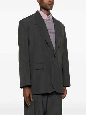 Acne Studios Pinstriped Single-breasted Blazer