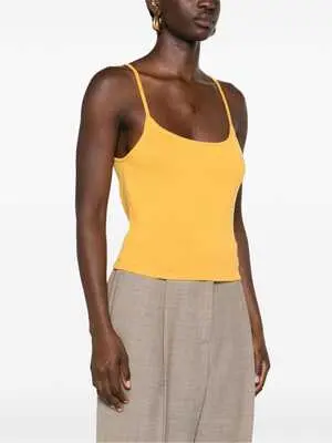TEDDY CASHMERE Rapallo Tank Top - Yellow