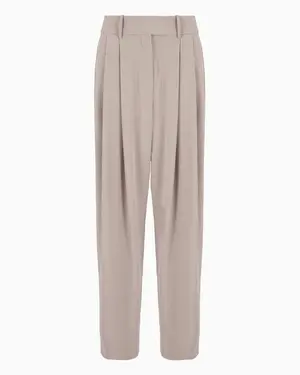 Giorgio Armani Draped Pants For Women