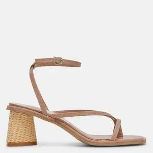 Dolce Vita Banita Wide Sandals Cafe Leather - Beige