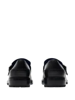 Burberry Soho Leather Loafers