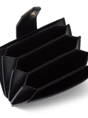 Prada Saffiano Leather Card Holder - Black