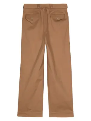 LANEUS Pleat-detailed Trousers