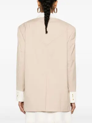 Remain Birger Christensen Two-tone Double-breasted Blazer