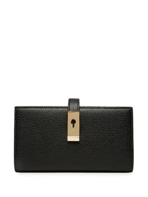 Bally Amber Leather Wallet - Black