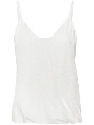 JIL SANDER Openwork-detail Tank Top