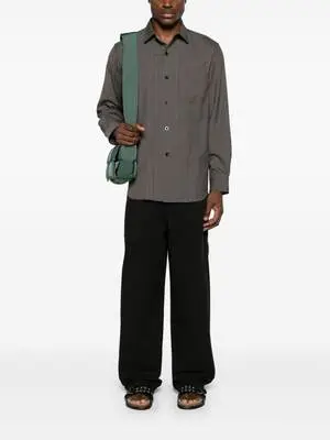 Sacai Pleated Button-up Shirt