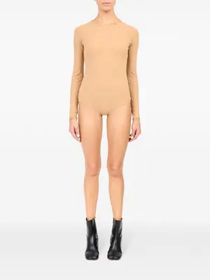 MAISON MARGIELA Numbers-motif Bodysuit - Neutrals