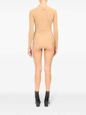 MAISON MARGIELA Numbers-motif Bodysuit - Neutrals