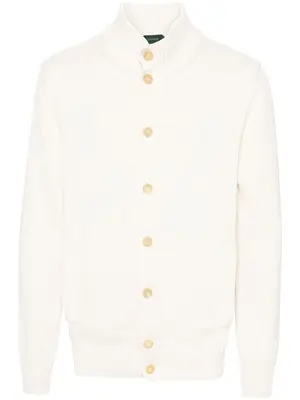 ZANONE High-neck Cotton Cardigan