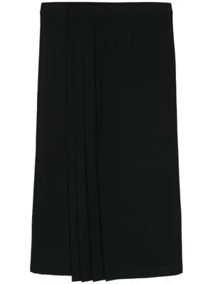 Yohji Yamamoto Pleated Skirts