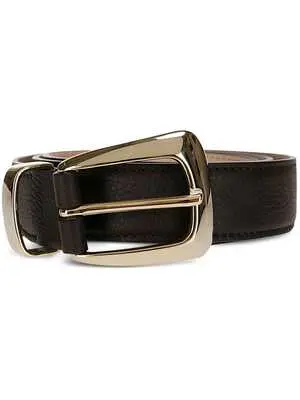 Khaite Buckle Leather Belt - Brown