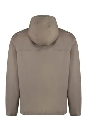 K-WAY Claude Hooded Nylon Jacket - Beige