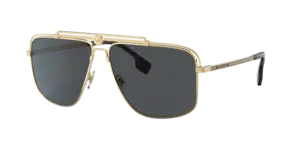 Versace Aviator Sunglasses - Dark Grey