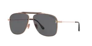 TOM FORD Jaden Aviator Sunglasses - Grey