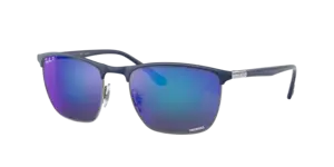 Ray-ban Sunglasses With Polarized Lenses Blue