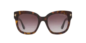 TOM FORD Tortoise Sunglasses - Burgundy Gradient