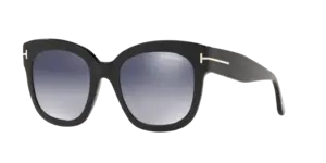 TOM FORD Tortoise Sunglasses - Grey Mirror
