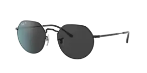 Ray-ban Octagonal Frame Sunglasses - Black Polarized