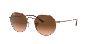 Ray-ban Jack Sunglasses - Pink,brown