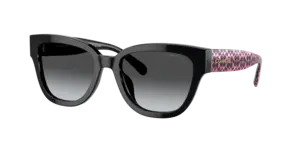 COACH Coach HC8379U CL920 Sunglasses Grey Gradient Polar
