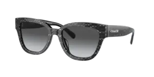 COACH Hc8379u Cl920 Sunglasses - Grey Gradient Polarized