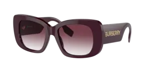 Burberry Sunglasses Clear Gradient Dark Violet