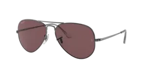 Ray-ban Ray-Ban Aviator Metal II Sunglasses Violet