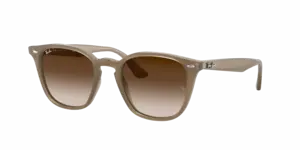 Ray-ban Black Full Rim Sunglasses - Brown Gradient