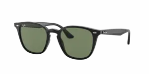 Ray-ban Ray-Ban Black Full Rim Sunglasses Green