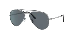 Silver Aviator Sunglasses