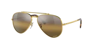 Ray-ban Aviator Sunglasses - Silver,brown