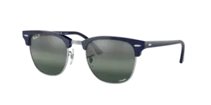 Ray-ban Ray-Ban Clubmaster Sunglasses Silver,blue