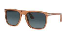 Persol Po3336s Sunglasses - Light Blue Gradient Dark Blue Polar