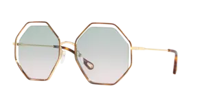 Chloé Chloé CH0046S Sunglasses Green Grad