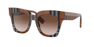 Burberry Burberry Cat Eye Sunglasses Brown Gradient