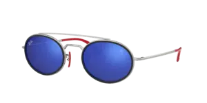 Ray-ban Unisex Sunglasses Blue Mirror