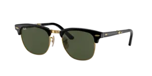 Ray-ban Clubmaster Folding Sunglasses - Green