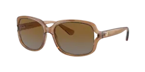COACH Sunglasses - Brown Grey Gradient Polar