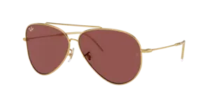 Ray-ban Aviator Reverse Sunglasses - Dark Violet