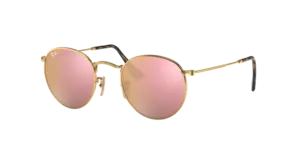 Ray-ban Ray-Ban Round Metal Sunglasses Blue Gradient