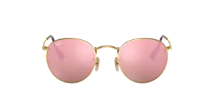 Ray-ban Round Metal Sunglasses - Blue Gradient
