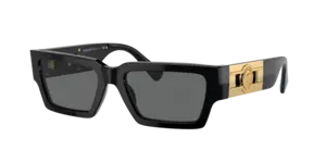Versace Square Frame Sunglasses - Dark Grey